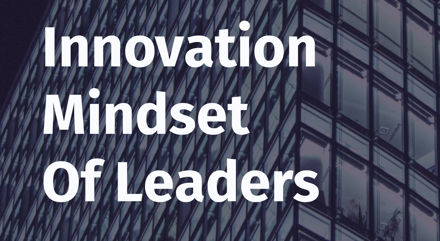 The Innovation Mindset - Expert Interview #2, with Muhammad Chbib CEO ...